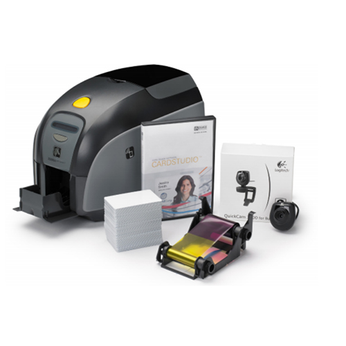 Save Big on Zebra QuikCard ID Standard Solution Bundle - Single Sided