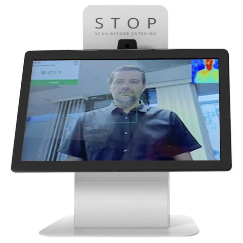 Temperature Screening and Checking Kiosk by Easy Badges - Easy Badges