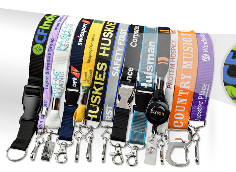 Custom Printed Lanyards - Design Online w/ Bulk Pricing & Fast Shipping