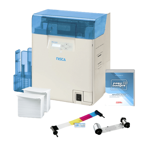 Nisca ID Badge Printers - Easy Badges